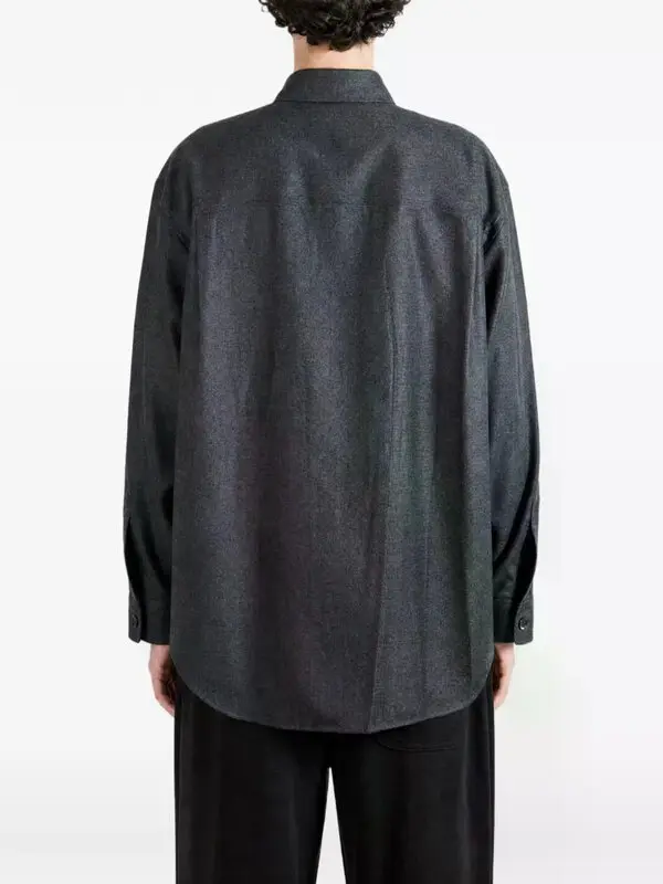 Auralee Button-down Long-sleeve Shirt