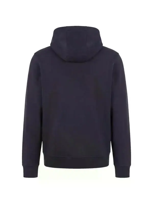 Emporio Armani Logo-plaque Drawstring Hoodie