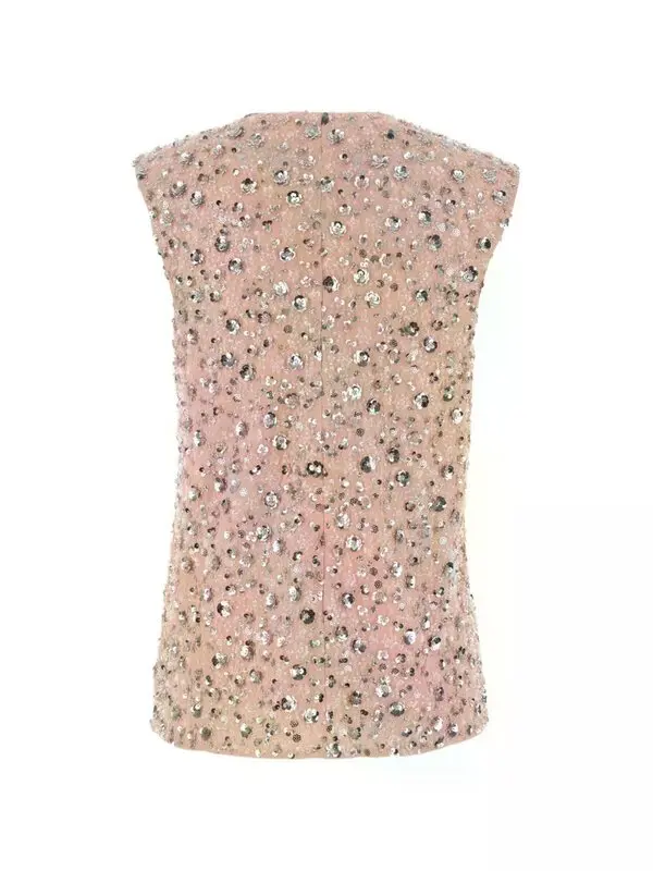 Rabanne Sequin-embellished Top