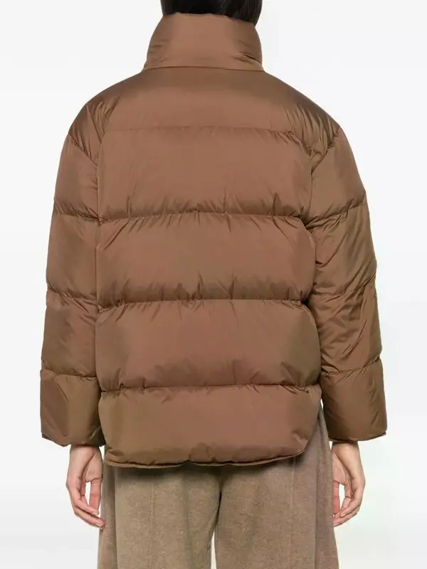 Max Mara Quilted Puffer Jacket - Brown