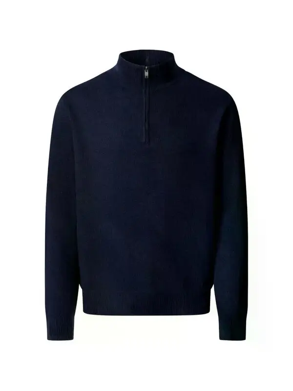 HACKETT  Elbow-patch Sweater - Blue