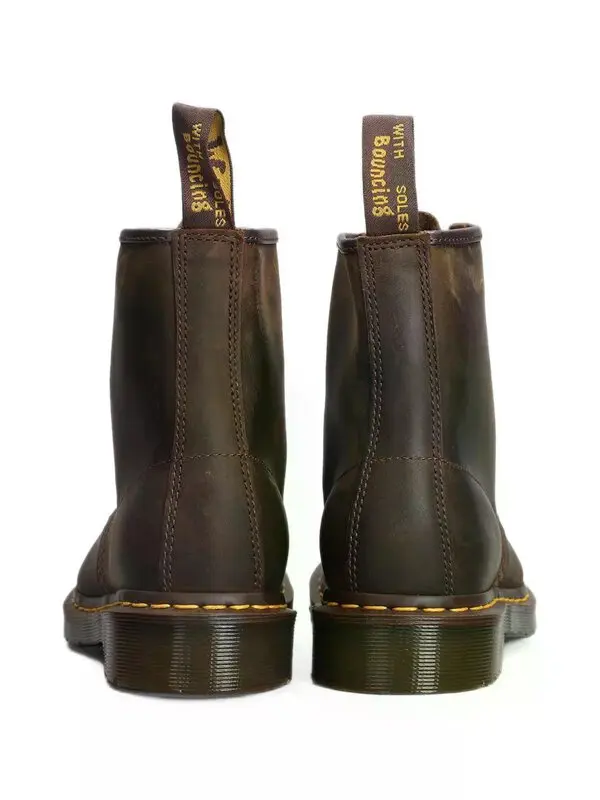 Dr. Martens 1460 Crazy Horse Leather Ankle Boots - Brown