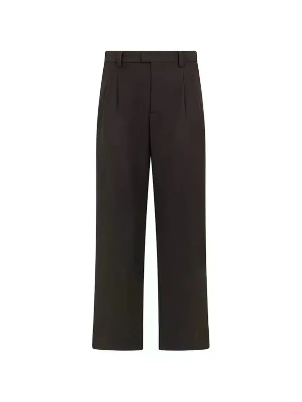PAOLO PECORA Pleated Chino Trousers