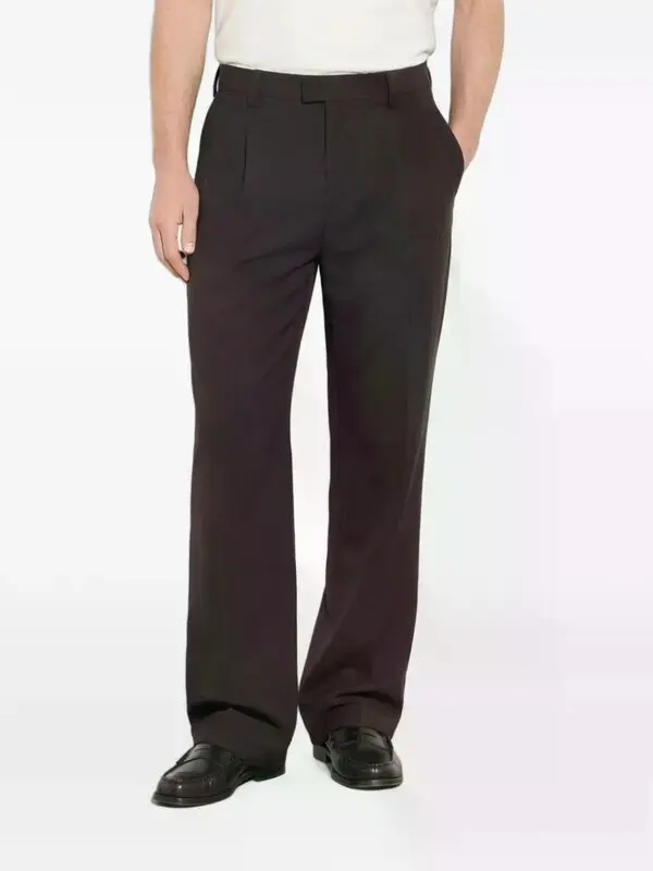 PAOLO PECORA Pleated Chino Trousers