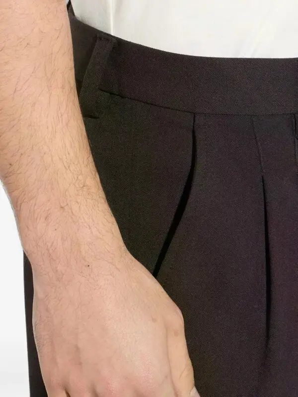 PAOLO PECORA Pleated Chino Trousers