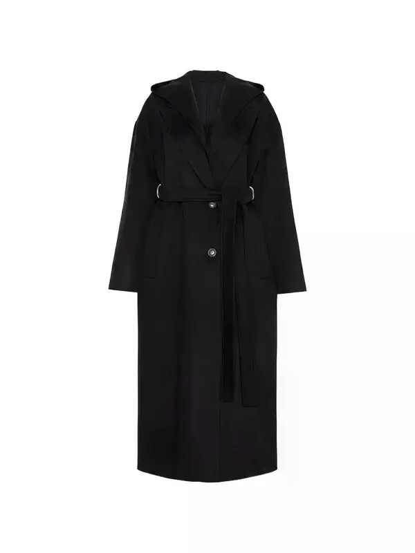 Sportmax Olmo Hooded Belted Coat