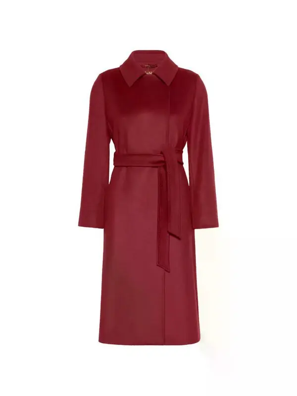 Max Mara Double-breasted Virgin Wool Coat