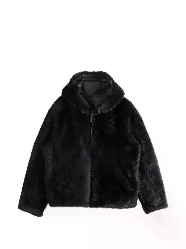 YVES SALOMON Hooded Faux-fur Jacket