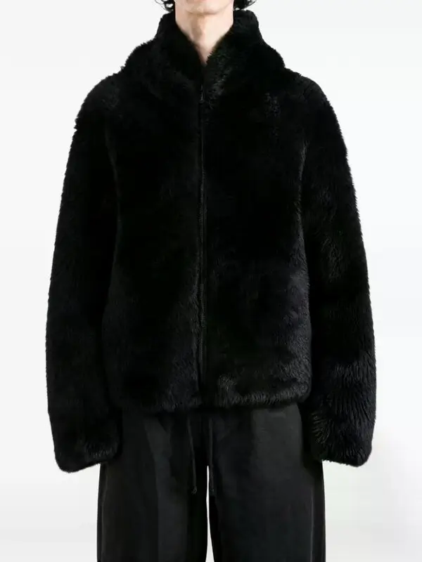 YVES SALOMON Hooded Faux-fur Jacket