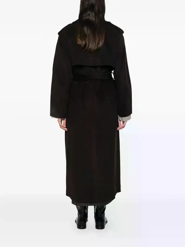 IVY OAK Double-breasted Belted Coat