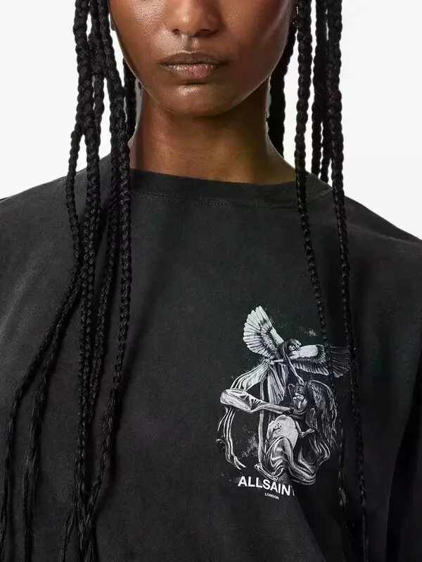 ALLSAINTS Angel-graphic T-shirt