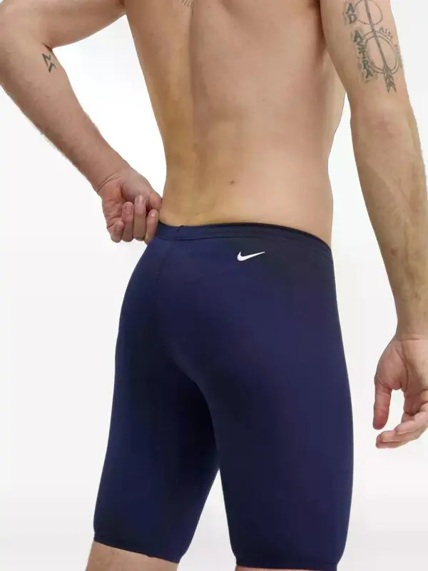 Nike Swoosh Logo-print Swim Shorts