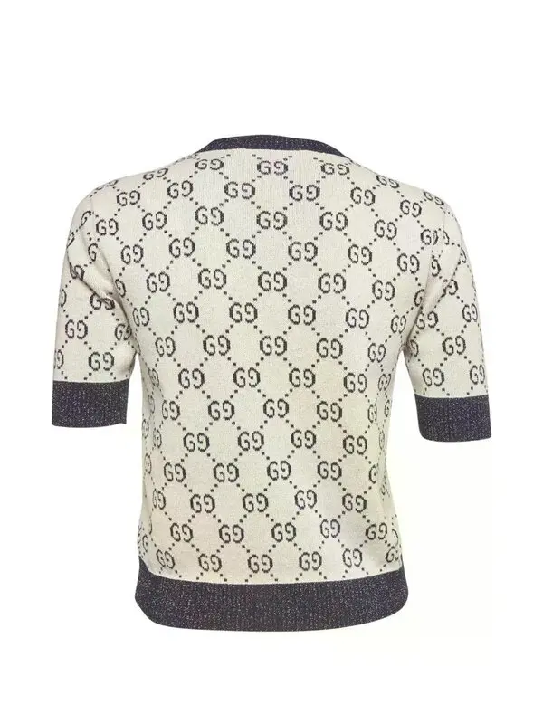 Gucci Gg Supreme Knit Top