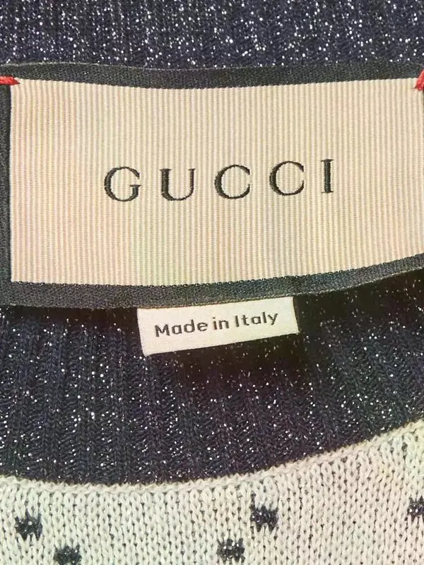 Gucci Gg Supreme Knit Top
