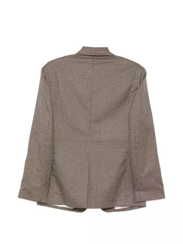 MSGM Houndstooth Single-breasted Jacket