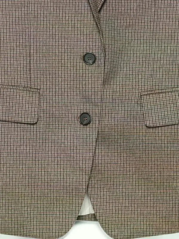 MSGM Houndstooth Single-breasted Jacket
