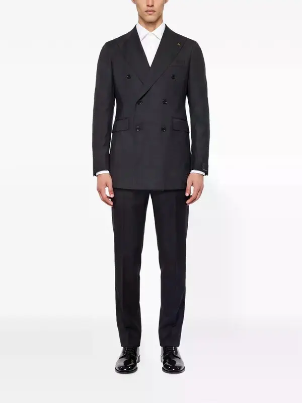 Tagliatore Double-breasted Peak-lapels Suit