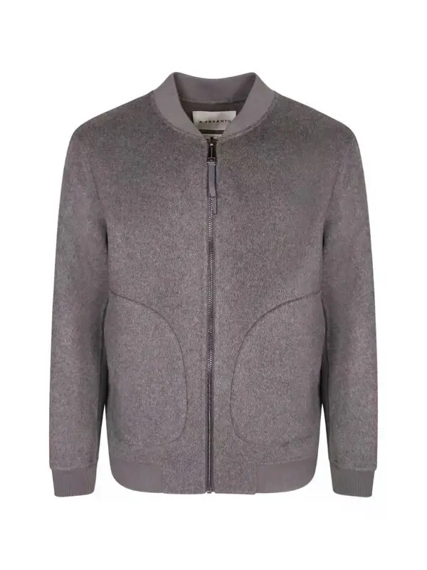 AMARANTO Zip-up Bomber Jacket