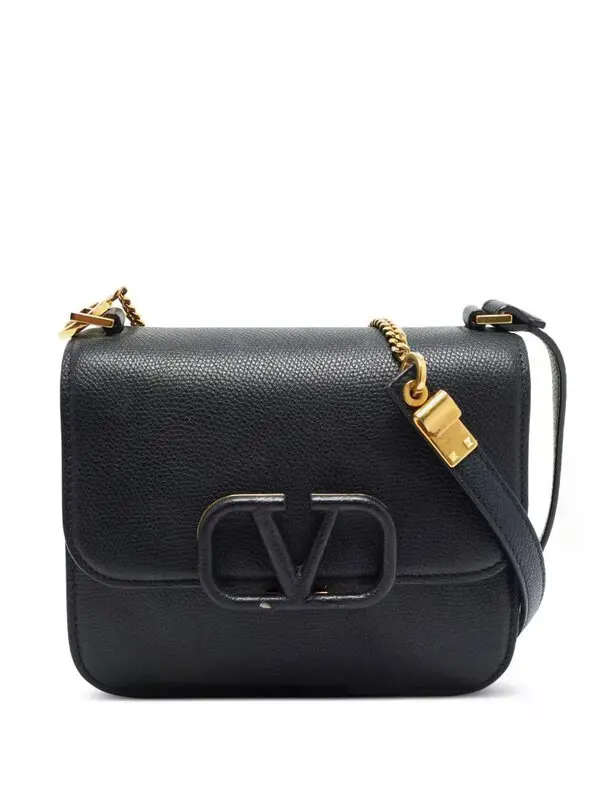 Valentino Garavani Vsling Grained Leather Cross Body Bag