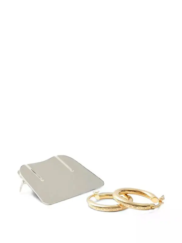 MAISON MARGIELA Numeric-engraved Vitrine Earrings