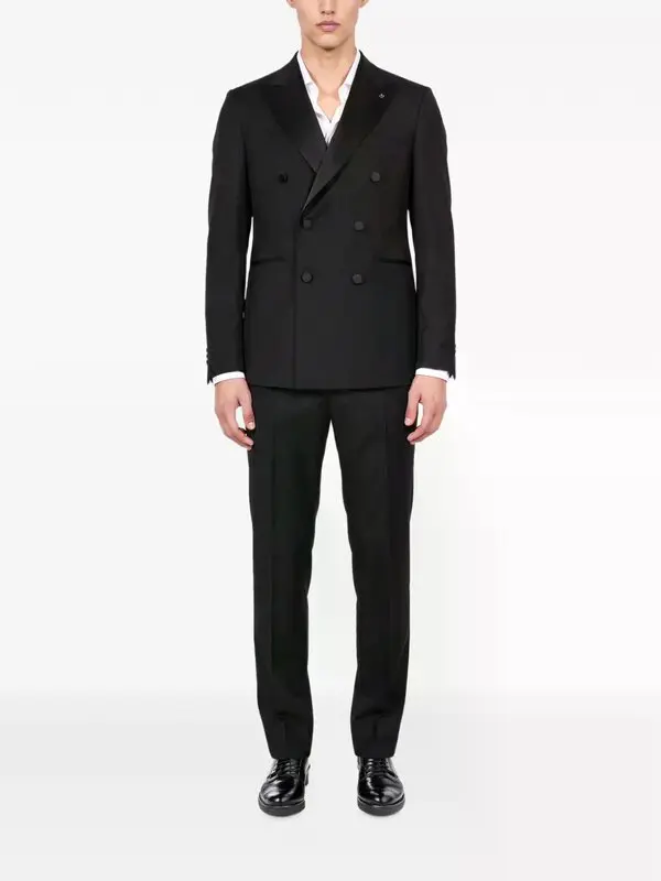 Tagliatore Double-breasted Peak-lapel Suit