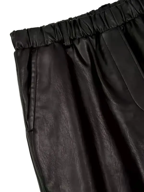 STUDIO TOMBOY Faux-leather Shorts