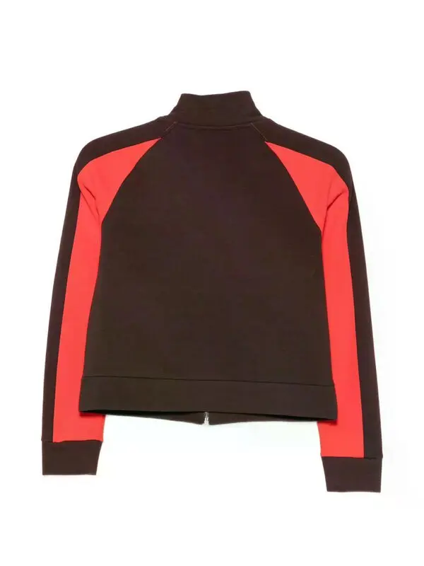 MSGM Logo-embroidered Colour-block Sweatshirts