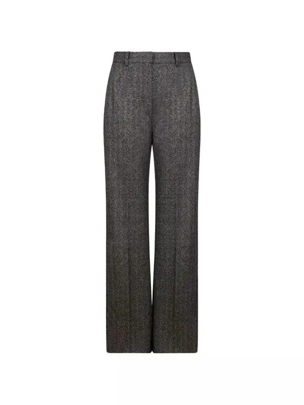 Max Mara Herringbone-pattern Trousers