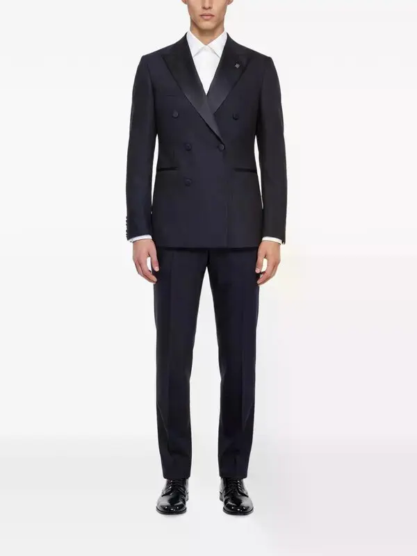 Tagliatore Double-breasted Peak-lapel Suit