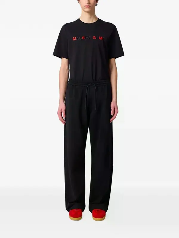 MSGM Logo-embroidered Drawstring Track Pants