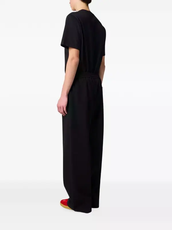 MSGM Logo-embroidered Drawstring Track Pants
