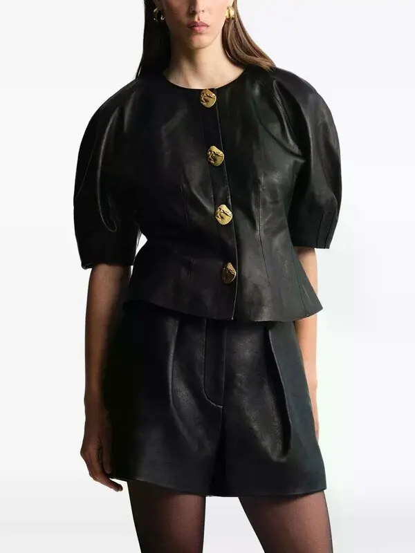 Cara Cara Fletcher Sculpted-sleeve Top