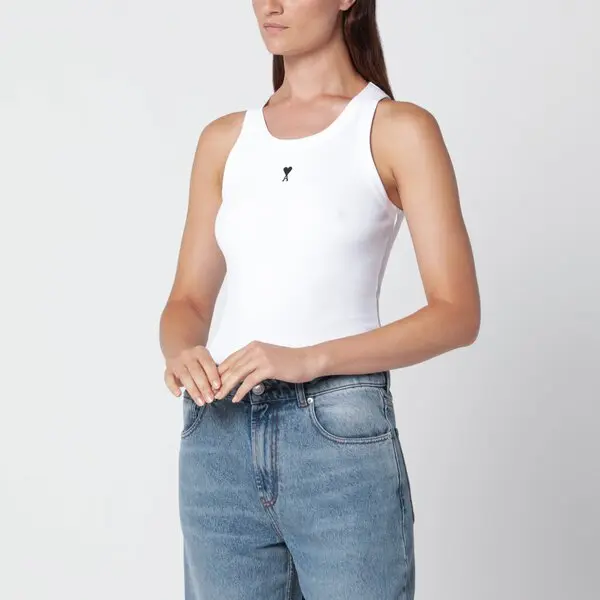 AMI Paris De Coeur Tank Top