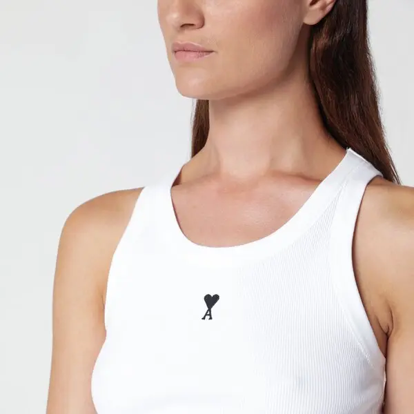 AMI Paris De Coeur Tank Top