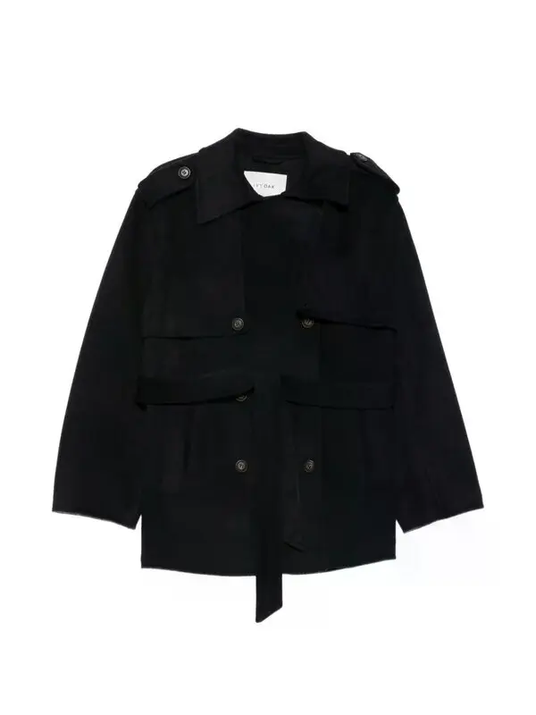 IVY OAK Belted Double-breasted Jacket