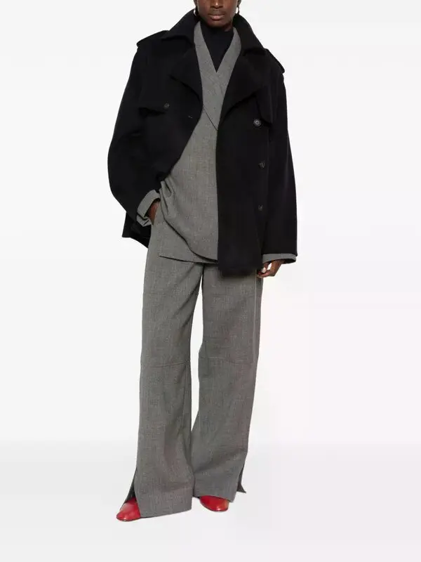 IVY OAK Belted Double-breasted Jacket