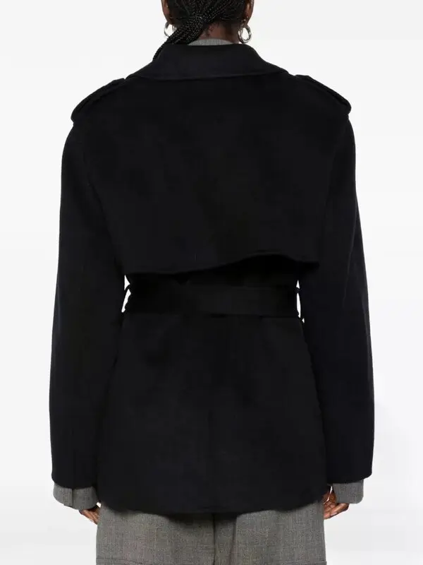IVY OAK Belted Double-breasted Jacket