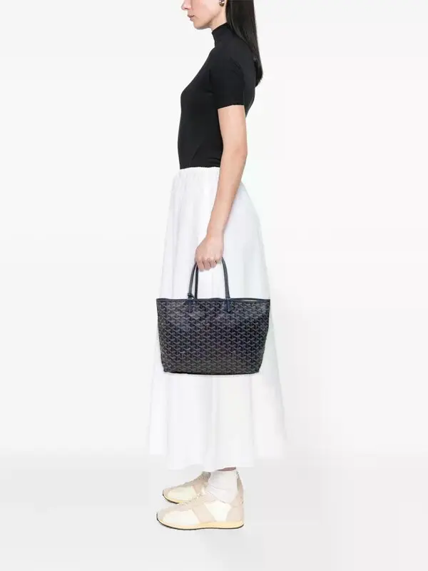 Goyard 2011 Goyardine Saint Louis Pm Tote Bag