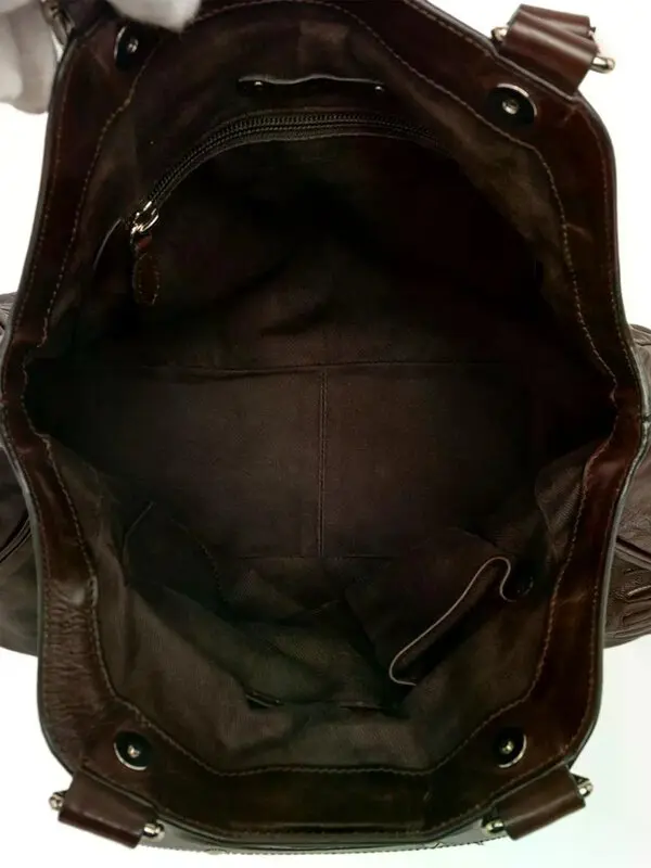 Celine 2009 Leather Anita Satchel