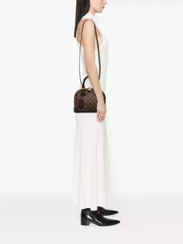 LOUIS VUITTON 2021-2026 Damier Ebene Alma Bb Satchel