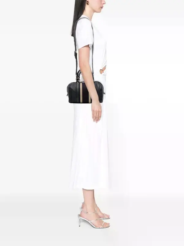 Gucci 2016-2026 Small Calfskin Web Joy Boston Bag Satchel