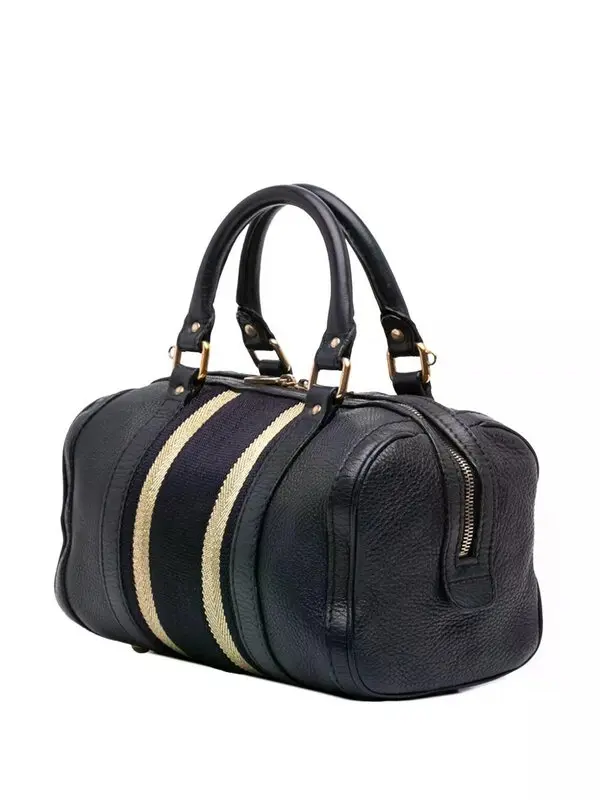 Gucci 2016-2026 Small Calfskin Web Joy Boston Bag Satchel