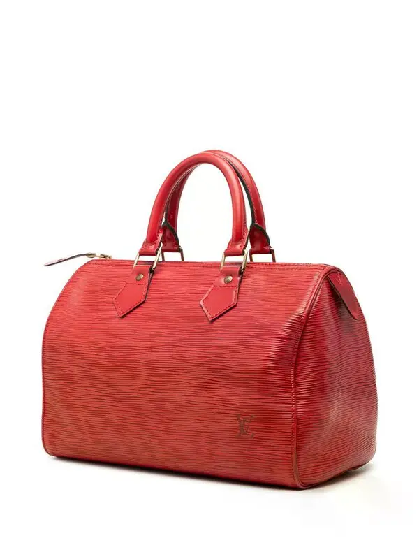 LOUIS VUITTON 1994 Epi Speedy 25 Boston Bag - Red