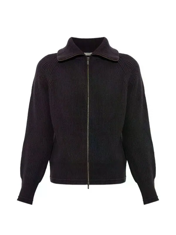 ENTIRE STUDIOS Ribbed-knit Wool Cardigan