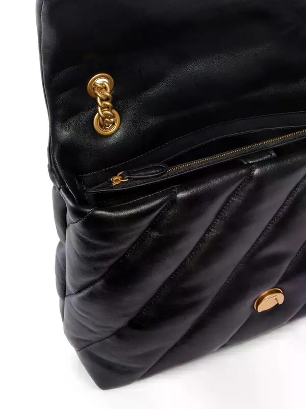 Pinko Large Love Bag Puff Maxi Quilt New Buckle Shoulder Bag