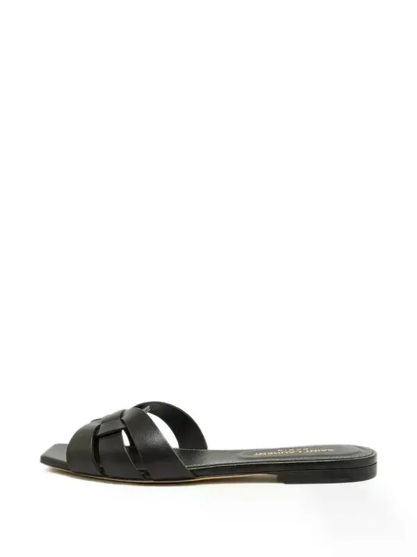 Saint Laurent Tribute Leather Sandals