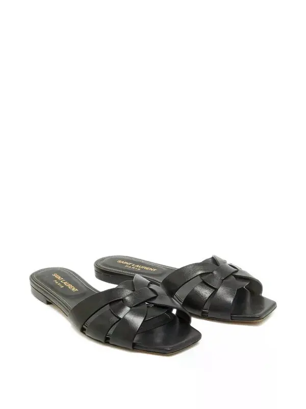 Saint Laurent Tribute Leather Sandals