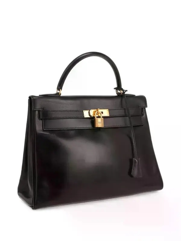 Hermès 1989 32 Kelly Tote Bag - Black