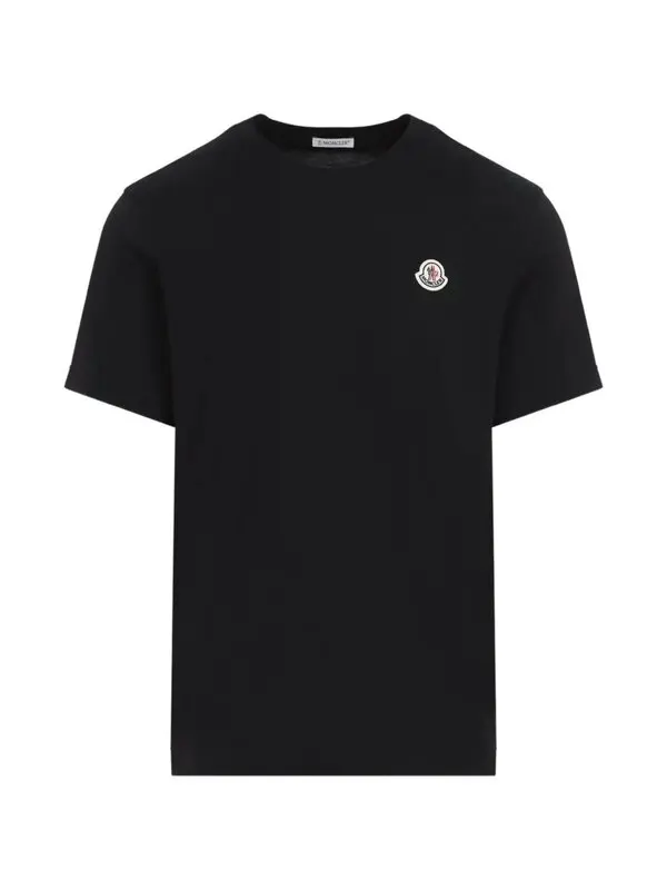 Moncler Logo-patch T-shirt - Grey