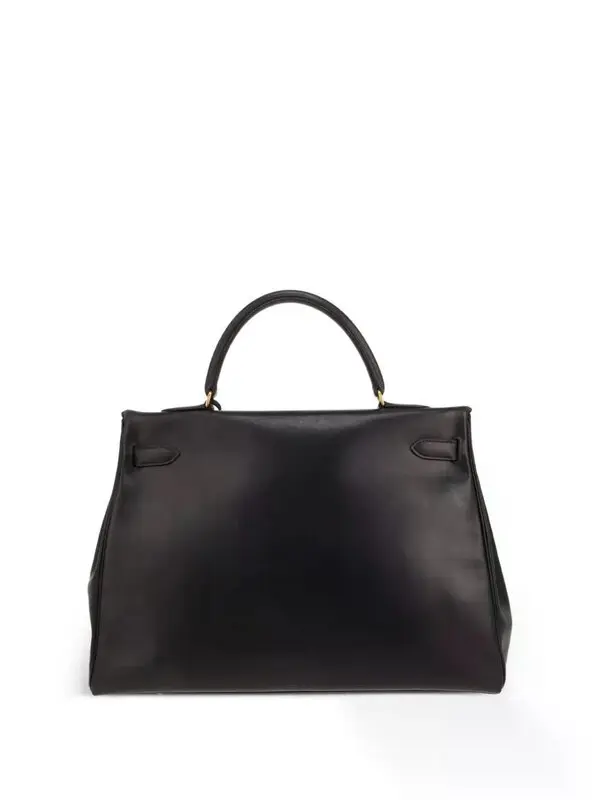 Hermès 1996 35 Kelly Tote Bag - Black